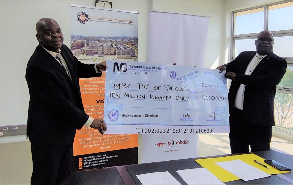 MBS PUMPS IN K10 MILLION IN THE MBC’S TOP OF CLASS PROGRAMME – Malawi ...